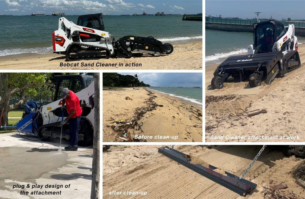 ENHANCING BEACH CLEANING EFFICIENCY WITH BOBCAT ATTACHMENTS - Multico